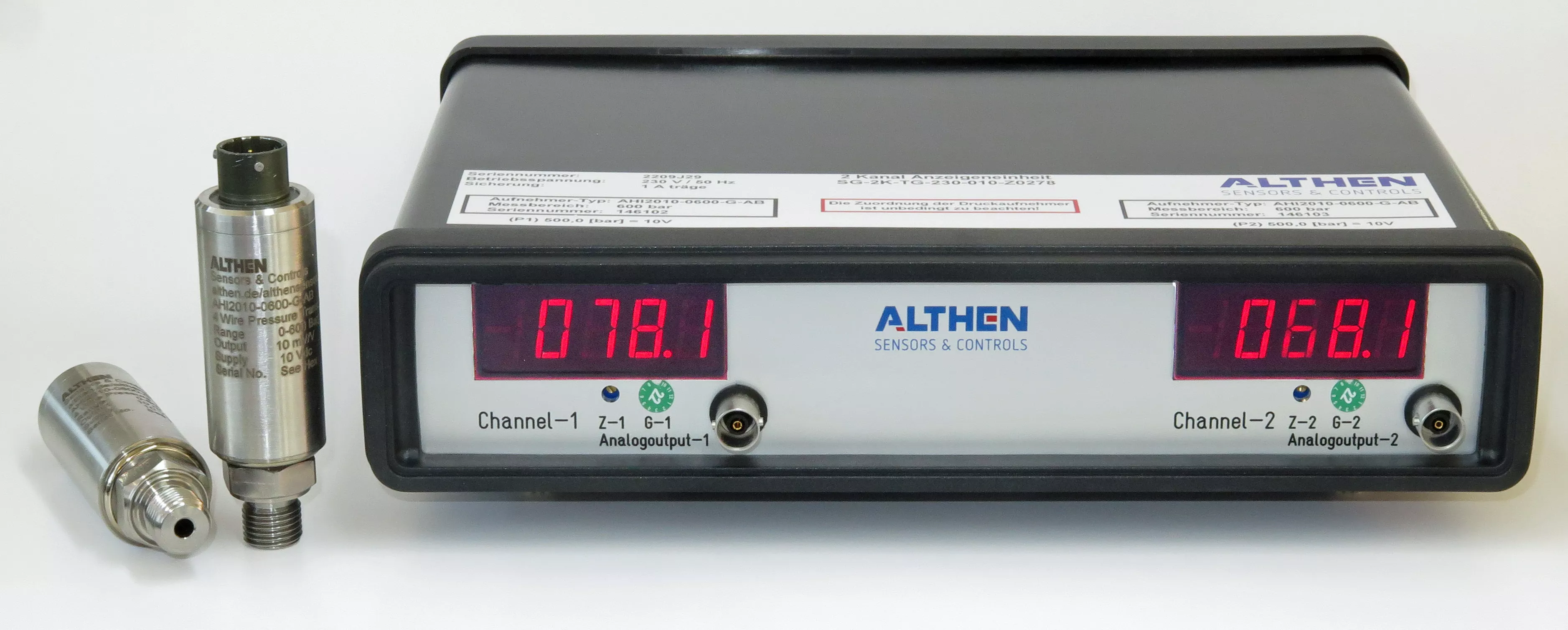 Detecting pressure through a pressure… | Althen Sensors